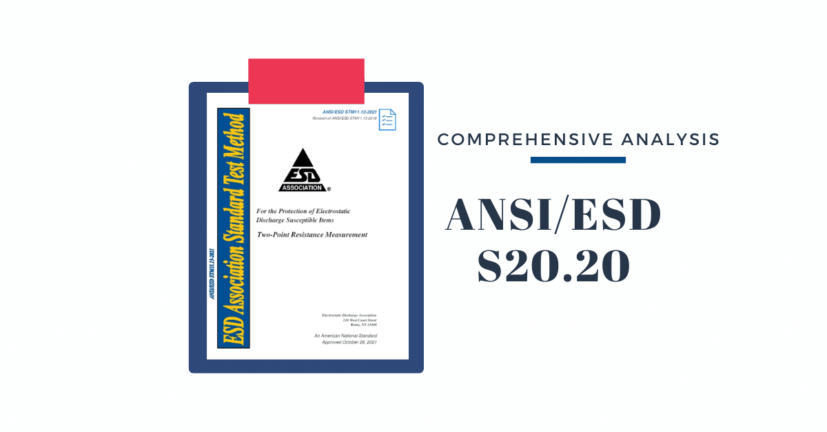 Comprensión de la norma ANSI/ESD S20.20: conceptos y estrategias clave