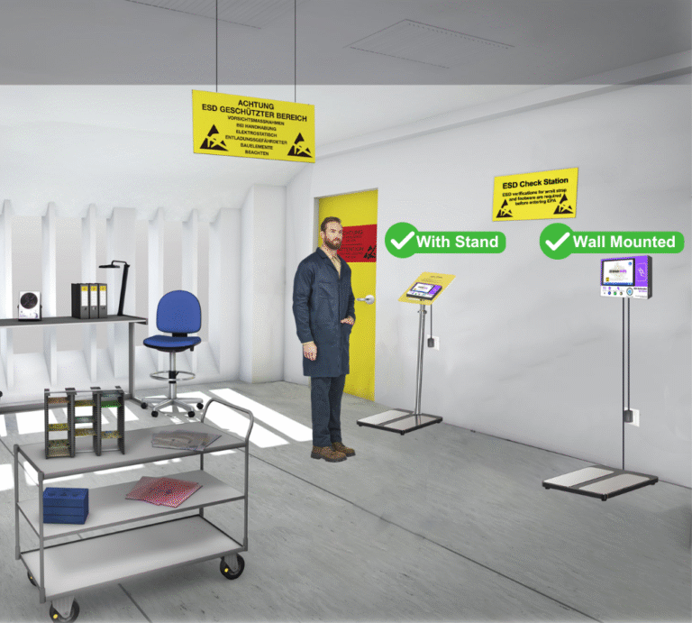 2025 Best ESD Combo Tester | Data Logging for Wrist & Footwear